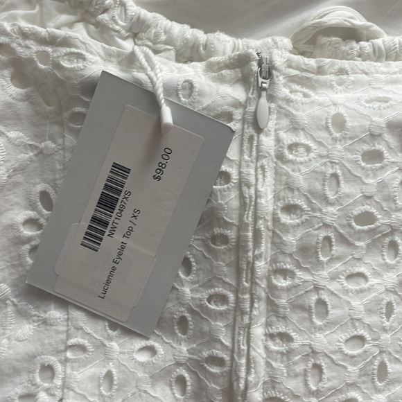 saboluxe | Tops | Saboluxe Lucien Be Eyelet Top | Poshmark